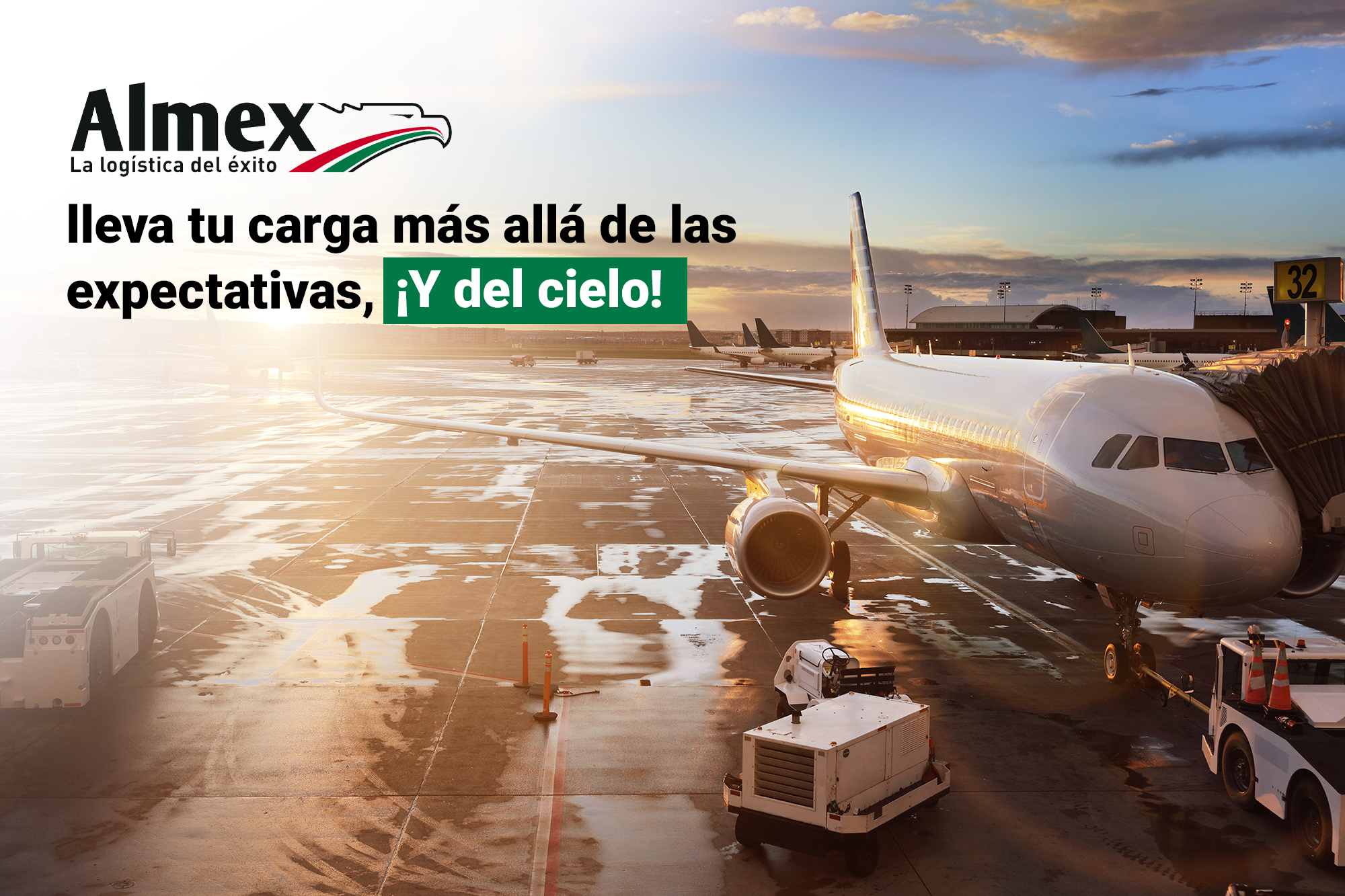 Almex lleva tu carga más allá de las expectativas, ¡Y del cielo! - Almex